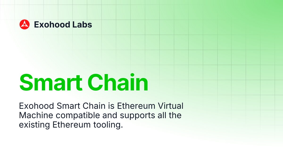 Smart Chain | Exohood Labs